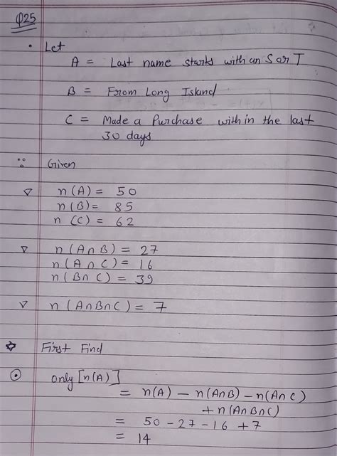 Solved Please Answer Question 25 With A Venn Diagram Cities And
