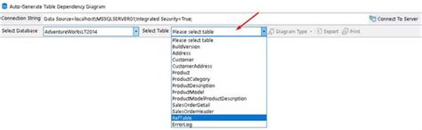 Visual Studio Auto Generate SQL Server Table Dependency Diagram User Guide CodeProject