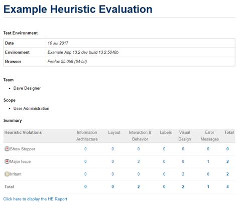 Ux Report Template Professional Templates Professional Templates