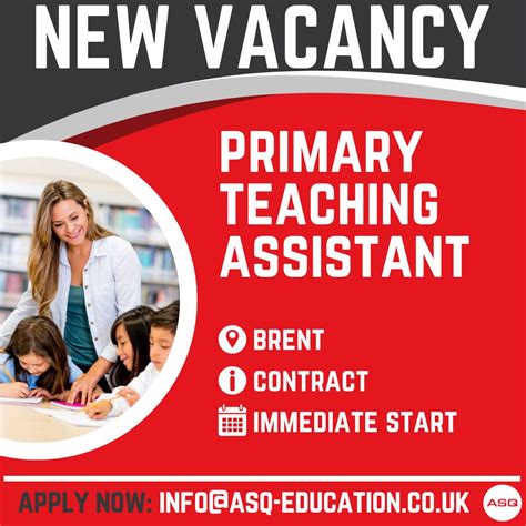 Ta Teachingassistant Primaryteachingassistant Primaryta Lsa Asq Education