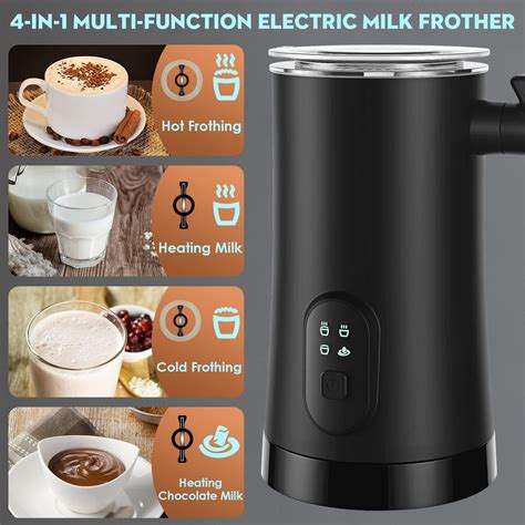 Instant Electric Pot Milk Frother Steamer Vernier Store