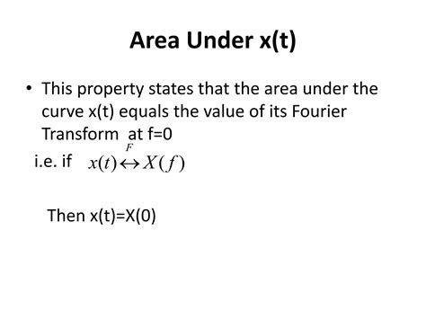 Properties Of Fourier Transform Pptx Physics Science