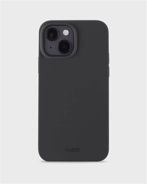 Phone Case Silicone Black Iphone 13 Holdit