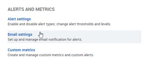 Setting Up Email Notification Sql Monitor 5 Product Documentation