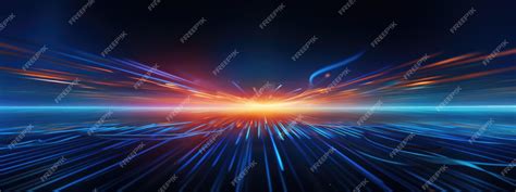 premium ai image technological background of a highspeed