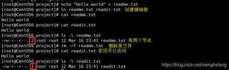linux建立软链接、硬链接 给文件profile创建一个符号链接lnsprofile和一个硬链接lnhprofile。 csdn博客