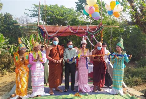 ပုသိမ် မုံရွာလမ်းနှင့် ကျေးရွာများ ဆက်သွယ်သည့် ကိုယ်ထူကိုယ်ထ ကွန်ကရစ်တံတား ဖွင့်လှစ