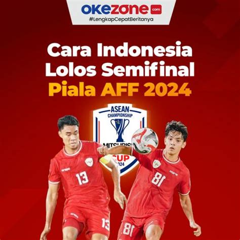 Cara Timnas Indonesia Lolos Semifinal Piala AFF 2024 0 Foto Okezone