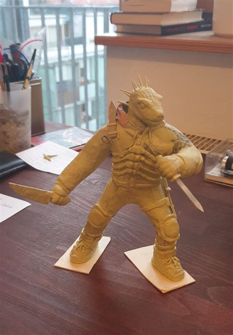Caiman Figure I Modelled R Dorohedoro