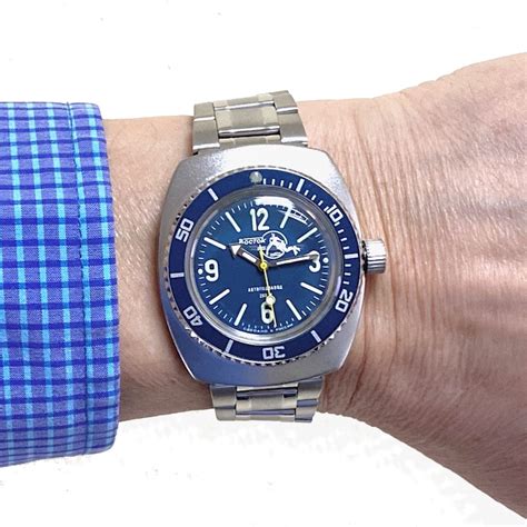 VOSTOK AMPHIBIA SCUBA DUDE Automatic Watch With SuperLumiNova Dial