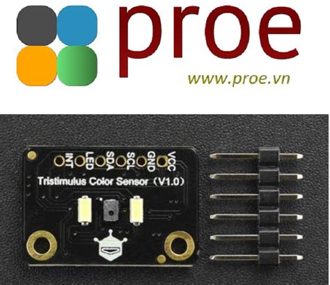Sen0403 Tcs3430 Tristimulus Color Sensor Điện Tử Proe