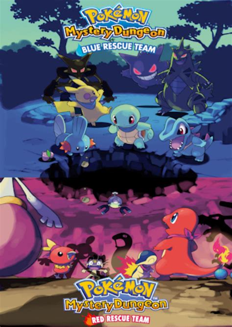 Pokemon Mystery Dungeon Red And Blue Rescue Team Voiceover Version Fan