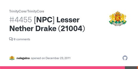 NPC Lesser Nether Drake 21004 Issue 4455 TrinityCore