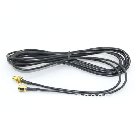 Купить Новый 3 м 10 футов wifi антенна rp-sma удлинительный кабель ...