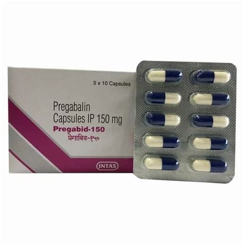 Pregabid 150 Capsule At ₹ 410 Stripe Nervigesic In Nagpur Id
