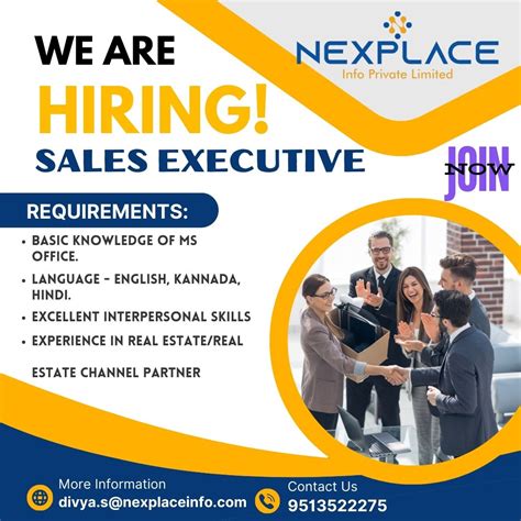 Nexplace Info Private Limited On Linkedin Salesexecutive Careeropportunity Jobopening