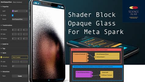 Opaque Glass Shader Block Meta Spark Ar