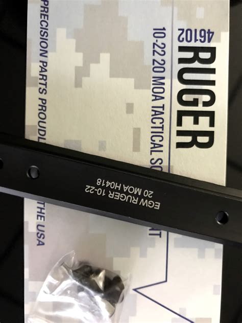 Egw Or Evolution Gun Works Ruger 1022 Rail System