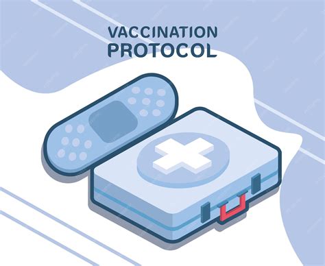 Premium Vector Vaccination Protocol And Kit