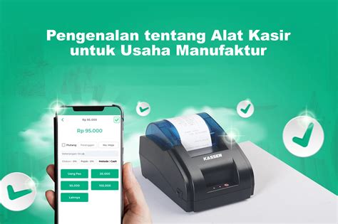 Alat Kasir Untuk Manufaktur Toko Alat Kasir Barcode Scanner Dan