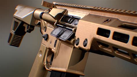 Gfr 6mm Arc Model And Textures Low Poly 3d Model Cgtrader