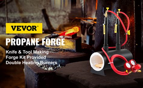 Vevor Propane Knife Forge Farrier Furnace With Dual Burners Portable
