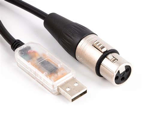 Buy Usangreen Dmx Control Cable Usb Rs485 Cable Xlr Dmx512 Cable Stage