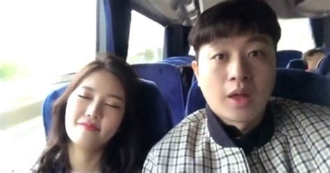 유상무♥김연지 신혼여행 中 내 색시 행복한가보다 M★sns