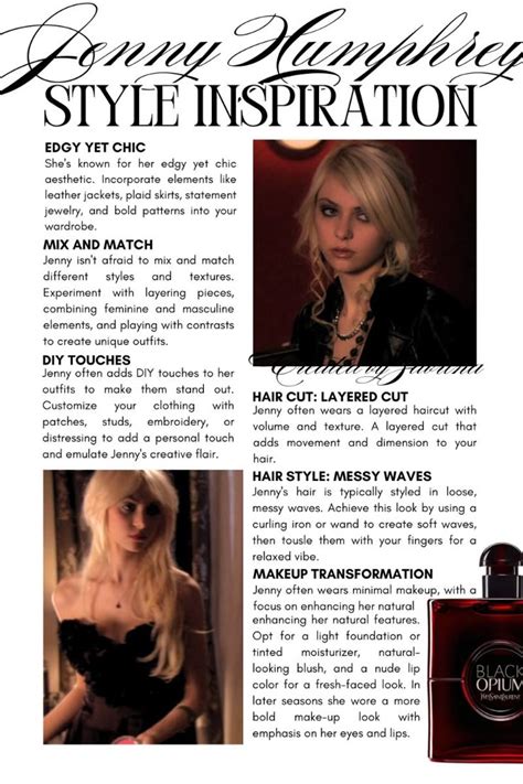 The Ultimate Jenny Humphrey Style Inspiration Guide Outfit Hair