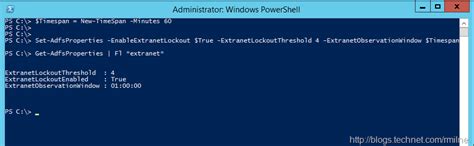 Enabling Ad Fs 2012 R2 Extranet Lockout Protection 250 Hello