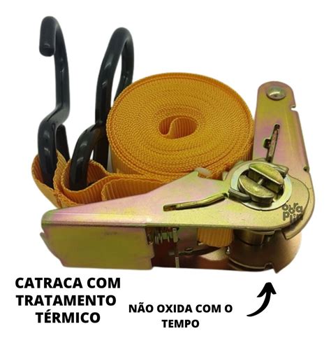 Jogo Fitas Cintas P Prender Carga Catraca Metros Parcelamento Sem Juros
