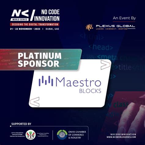 no code innovation summit saudi on linkedin nocodeinnovation platinumsponsor