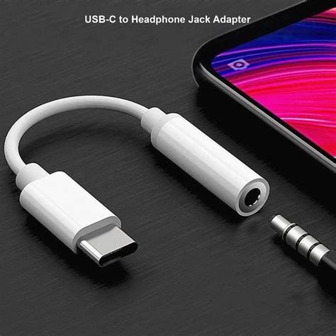 Jual Sambungan Headset Type C To Aux Adapter Converter Audio Usb Type C