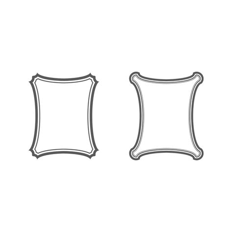 Vintage Frame Icon Template Vector 13358609 Vector Art At Vecteezy