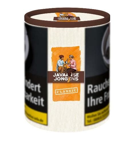 Zigarettentabak Javaanse Jongens Classic Feinschnitt 95 G Tabak
