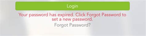 Error Message Password Has Expired 1 877 583 9292