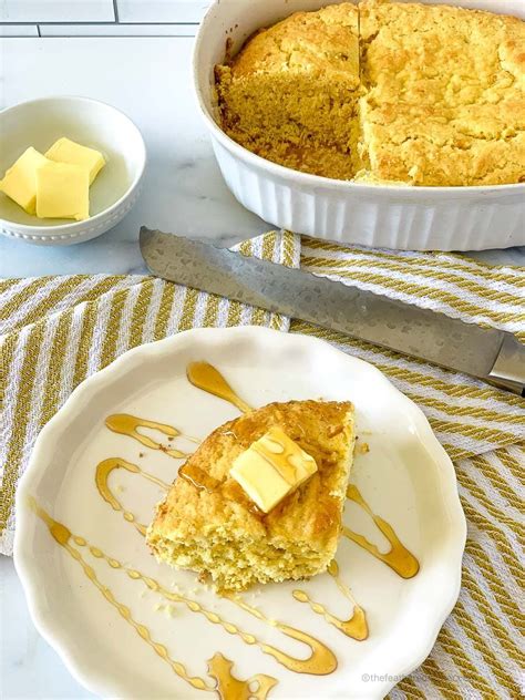 Jiffy Cornbread With Creamed Corn The Feathered Nester