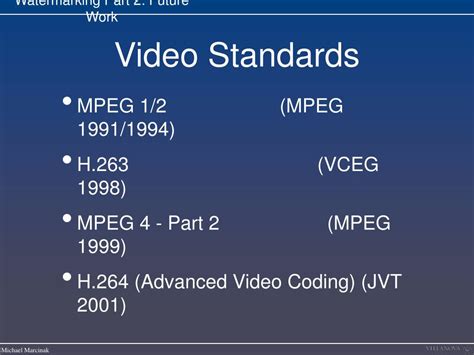 Ppt Watermarking Part 2 Future Work Powerpoint Presentation Free