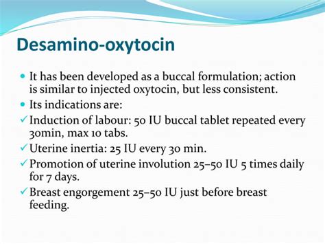Posterior Pituitary Hormone Oxytocin Ppt
