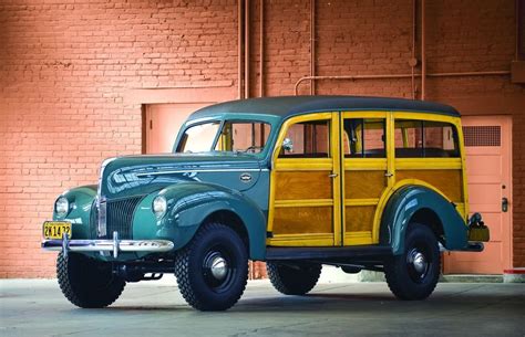 1940 Ford Marmon Herrington Standard Station Wagon A Rare Classic
