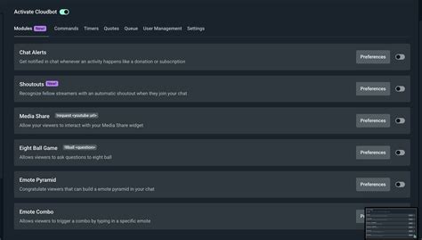 how to set up streamlabs cloudbot for kick streamlabs