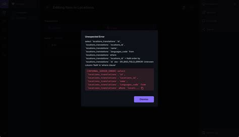Unknown Column Nan In Where Clause When Save As Copy Including Translation · Issue 14944