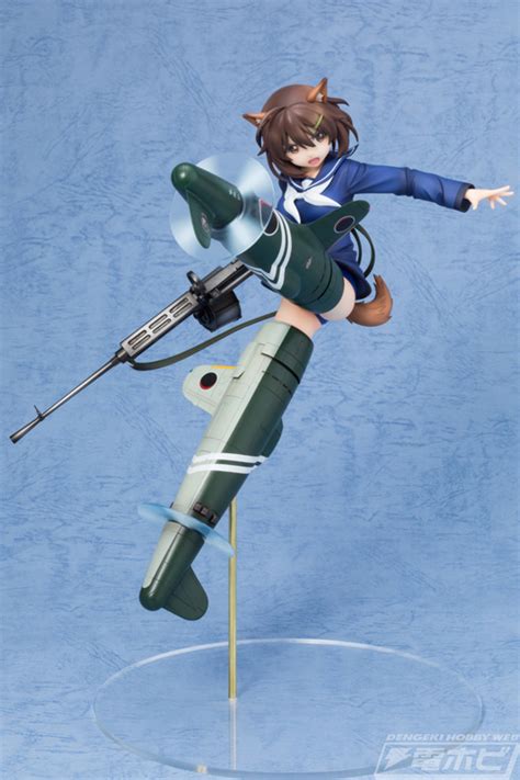 『ブレイブウィッチーズ』雁淵ひかりがアクロバティックな飛行ポーズでアルターからフィギュア化！ 電撃ホビーウェブ