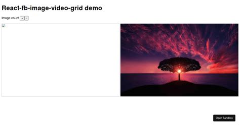 React Fb Image Video Grid Forked Codesandbox