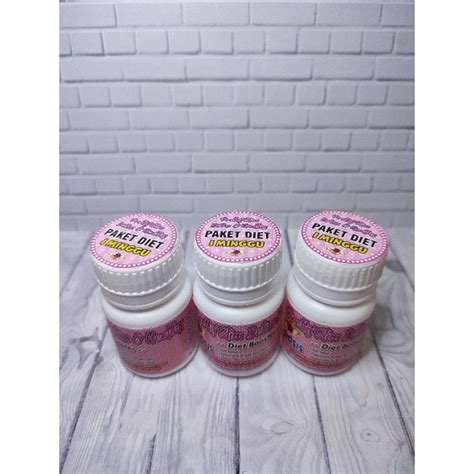 Jual Pelangsing Ampuh Pretty Slim Herbal And Detox Paket Diet 1 Minggu