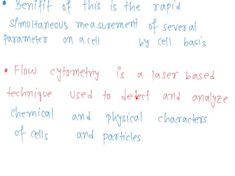 Solved Flow Cytometry Measures And Detects The Physical And Chemical