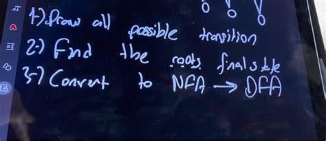 Solved Draw All Possible Transition Find The Root Final Chegg