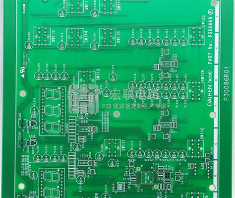锡银铜线路板 Pcb线路板多层电路板pcb快板打样线路板加工pcb生产厂家 宏联电路