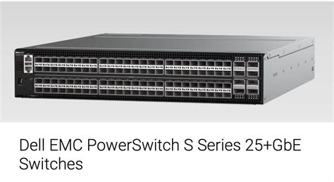 Dell Emc Powerswitch Data Center Switches Microtech Plus