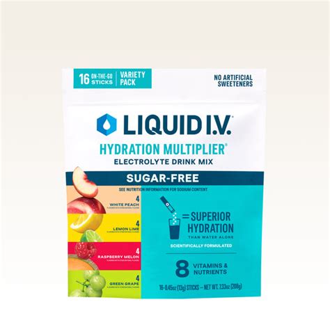 Hydration Multiplier® Sugar Free Liquid Iv